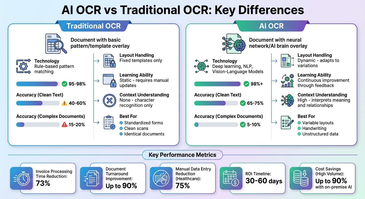AI OCR vs Traditional OCR: Key Differences - AI Tools