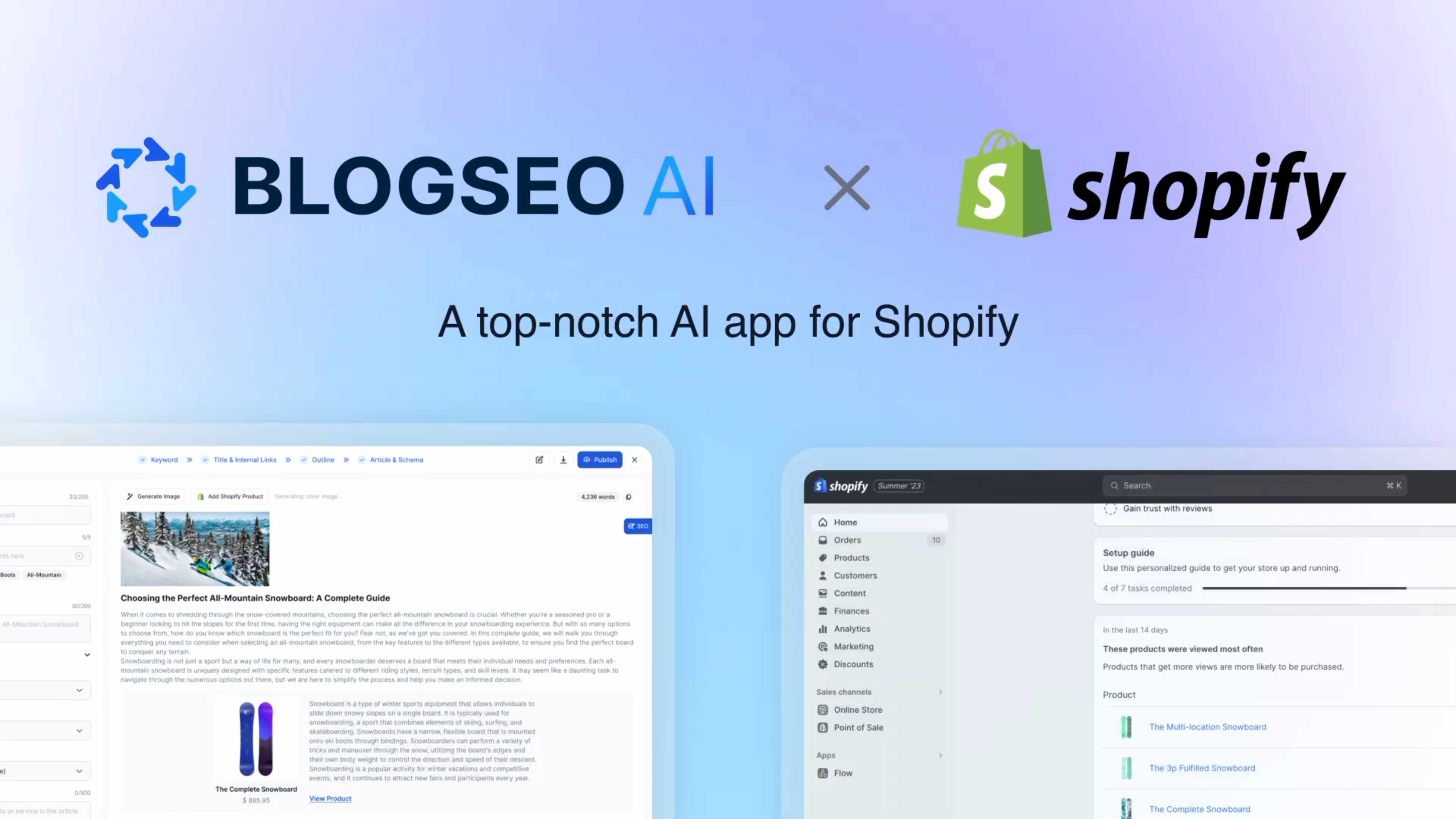 Best Shopify AI App to Generate Blog Posts | Shopify AI Writer