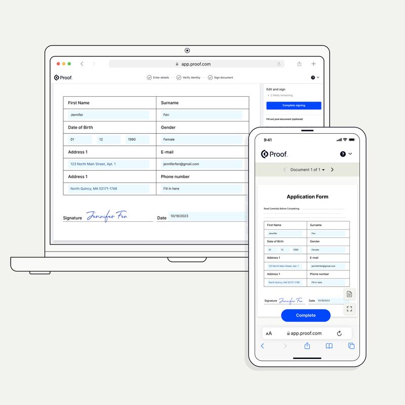 Products - Sign | Proof