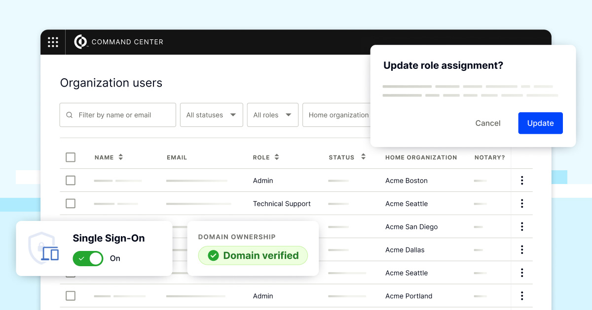 Products - Command Center | Proof