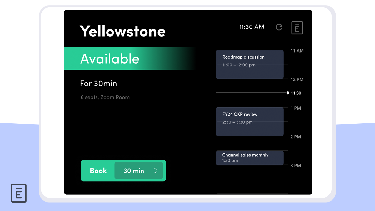 Conference room booking software | Envoy