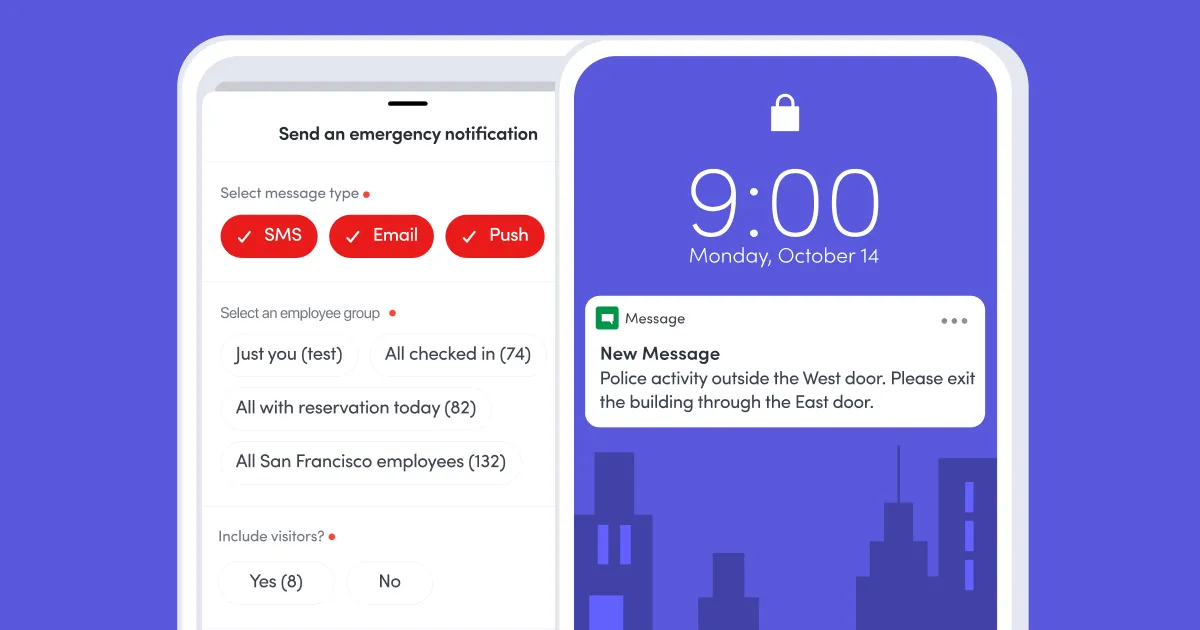Emergency & mass notification system for businesses | Envoy