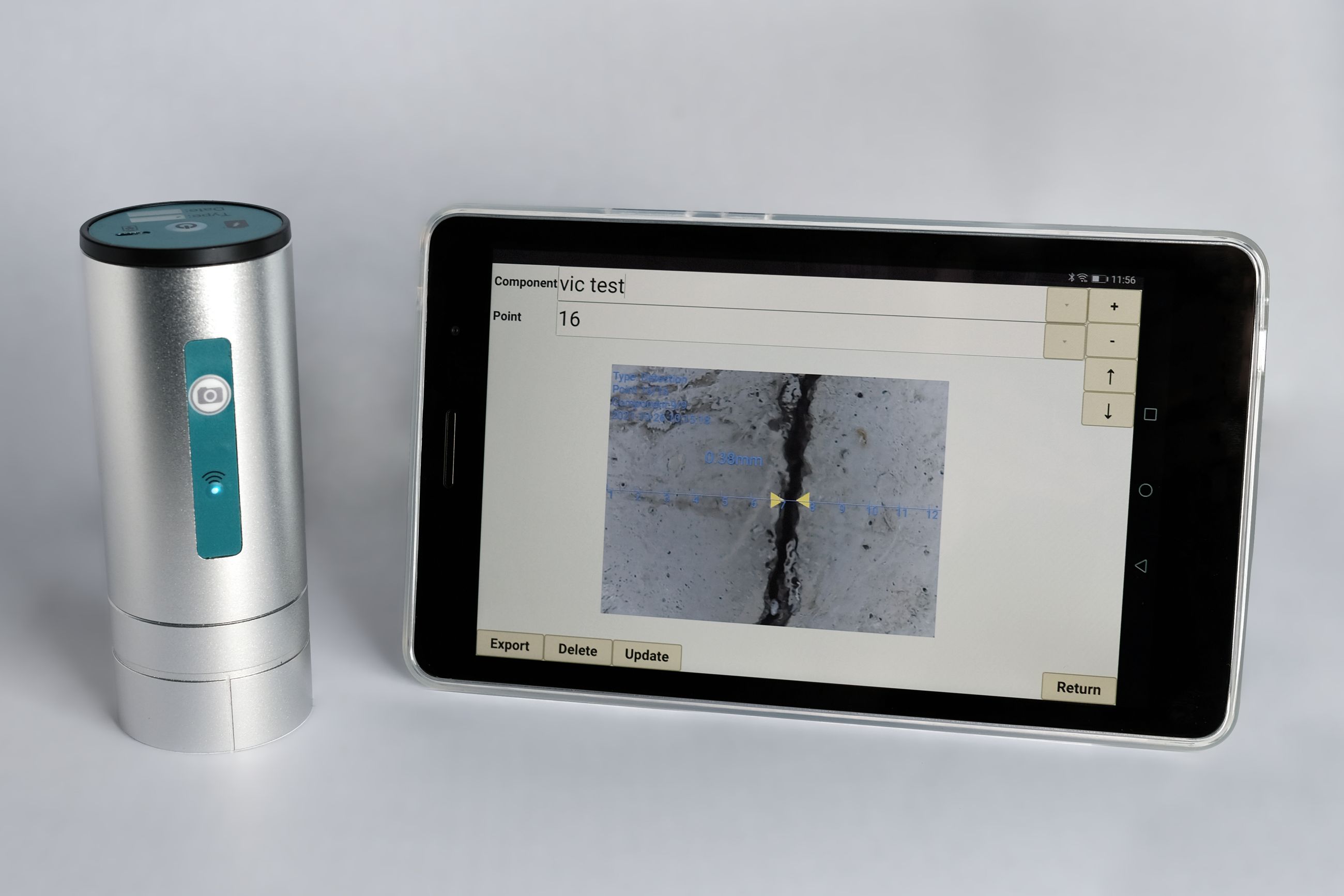 PCTE - Crack Width Measuring Camera
