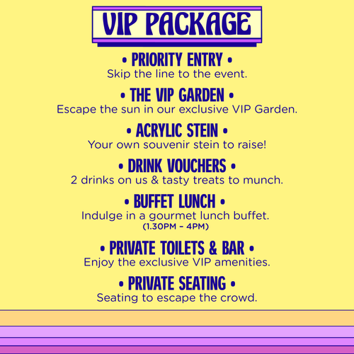 Oktoberfest in the Gardens • Adelaide • VIP