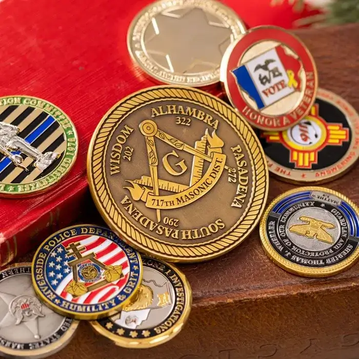 Custom Challenge Coins For Military, Police & Fire (High Quality)