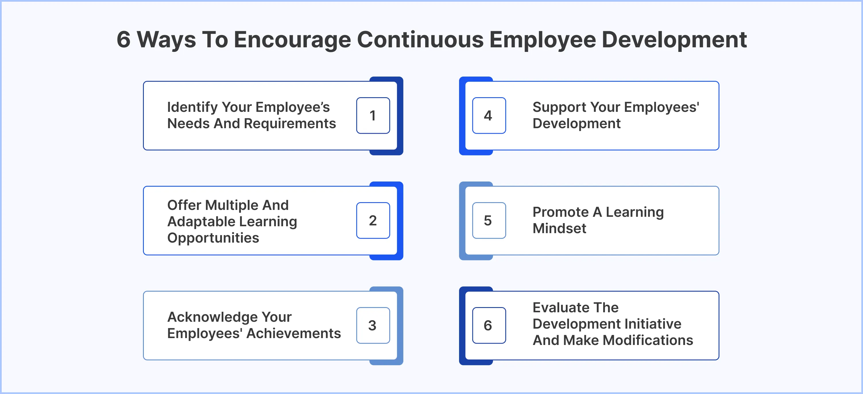 6 Best Ways to Encourage Continuous Employee Development