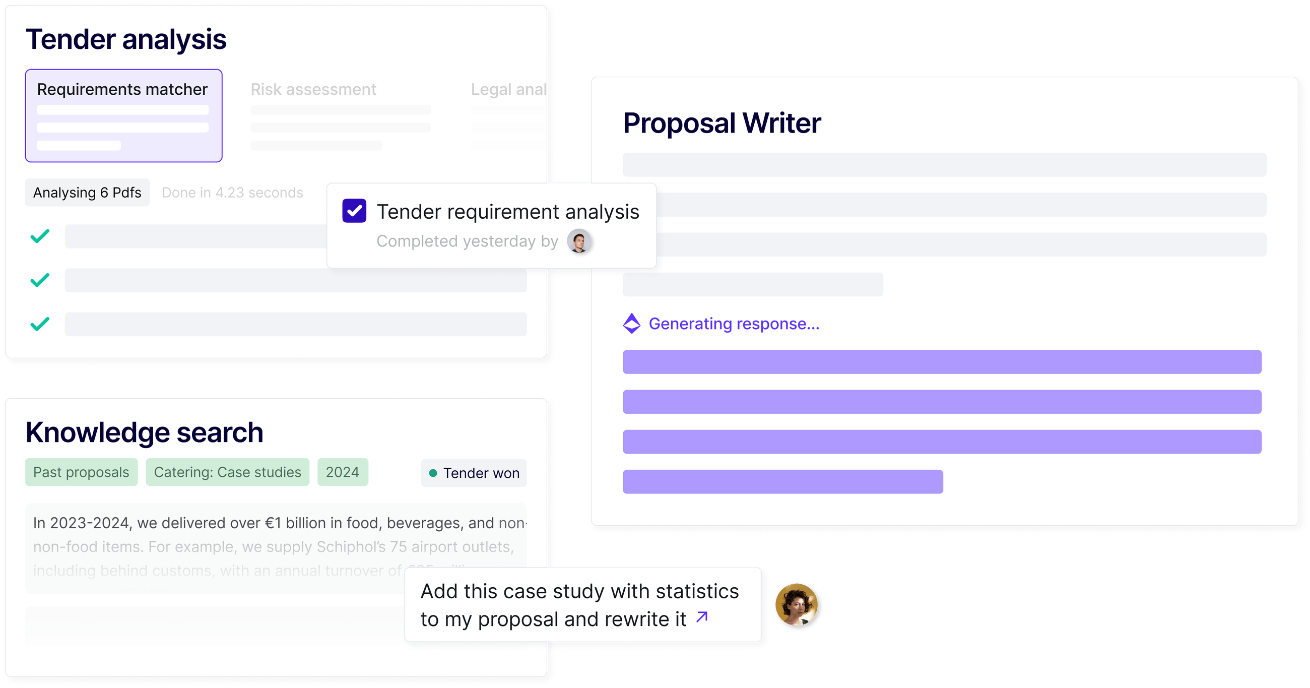 AI tools for Bid Management and Proposals