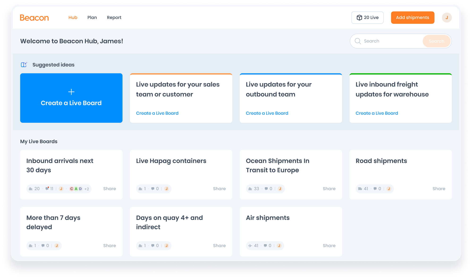 Supply Chain Visibility Platform - Track & Share | Beacon