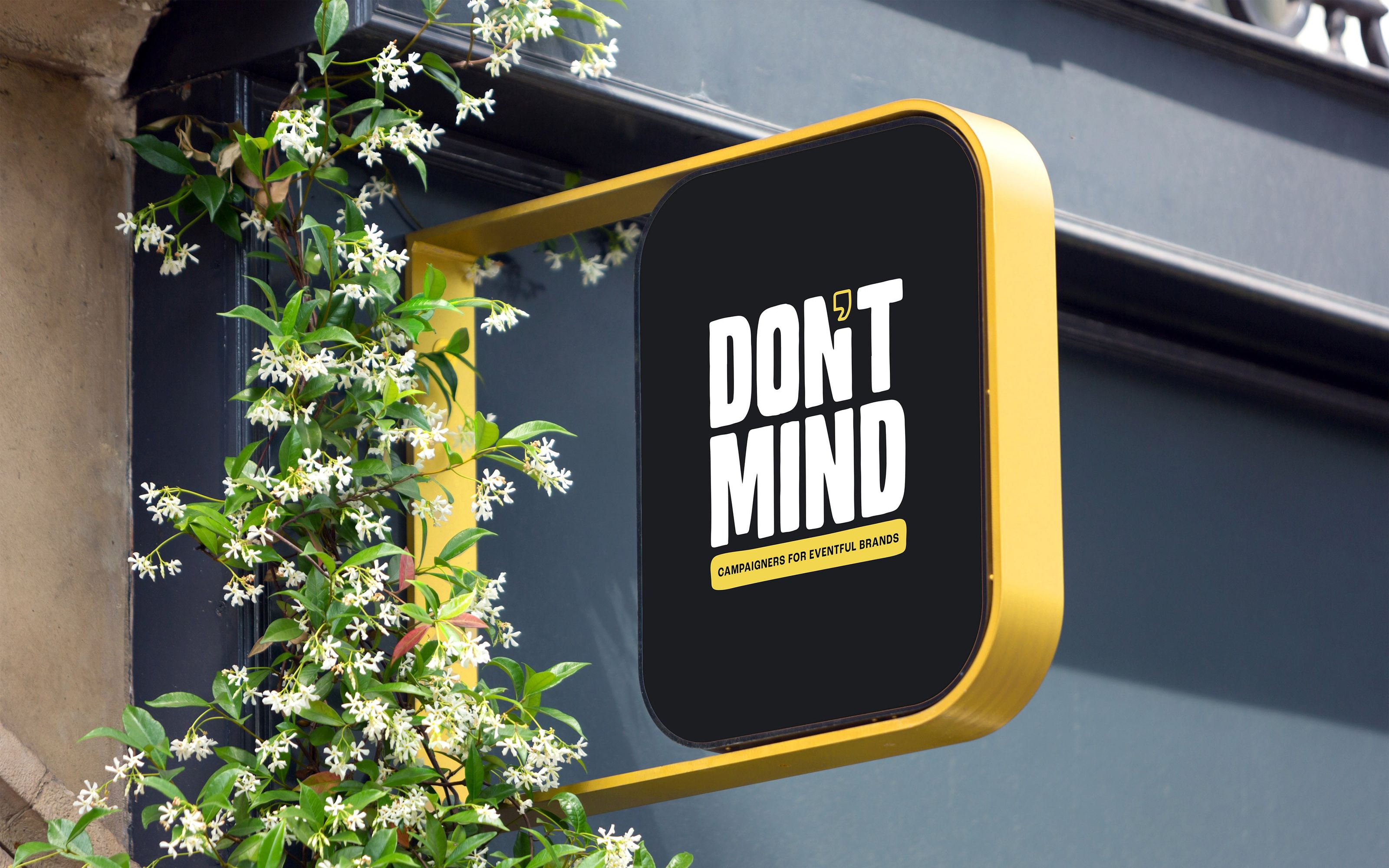 Case NiceAtNoon - Don't Mind, Brand story, merkidentiteit & webdesign