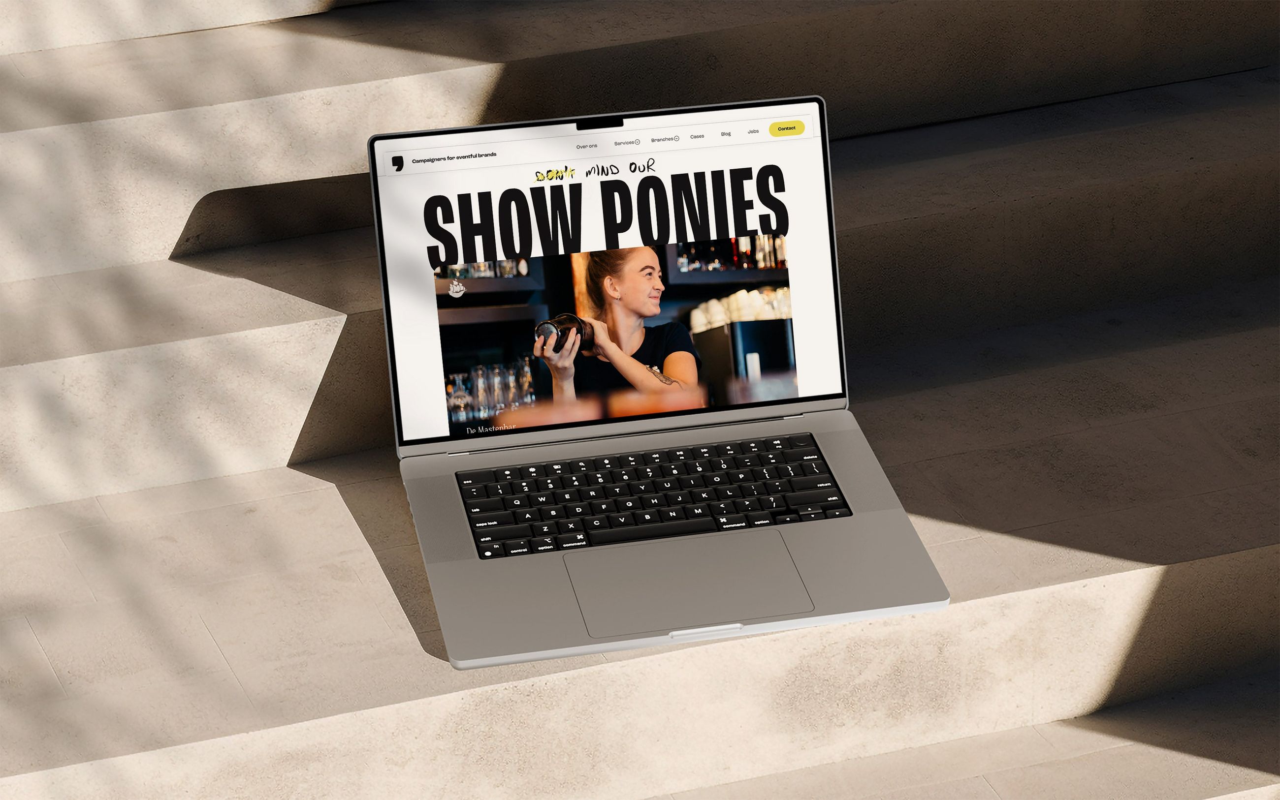 Case NiceAtNoon - Don't Mind, Brand story, merkidentiteit & webdesign