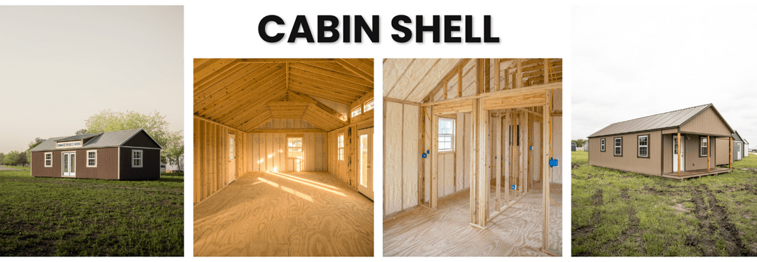 Eagle Ridge Cabin Shell Specs and Options