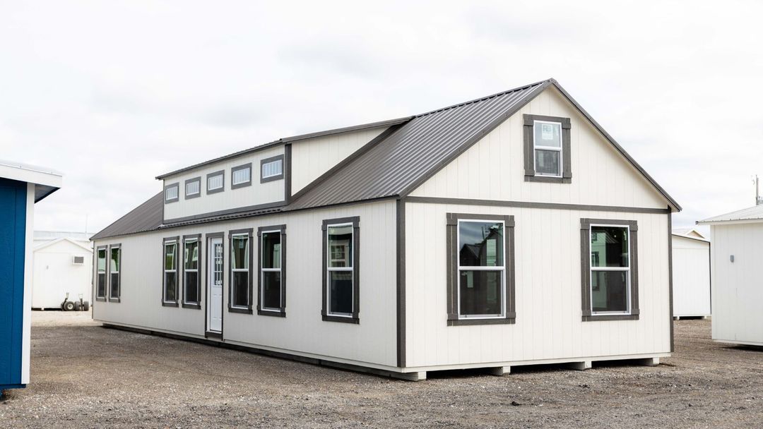 16x60 Cabin Shell | Eagle Ridge Barn Builders