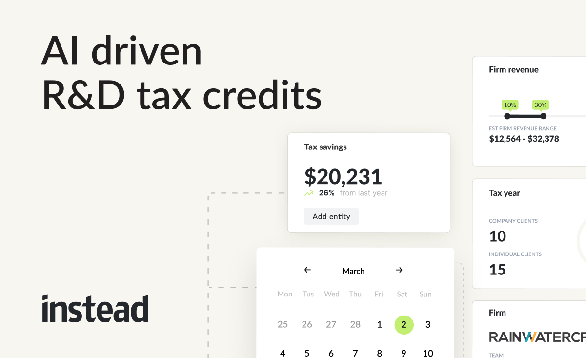 AI-powered R&D tax credit claims software