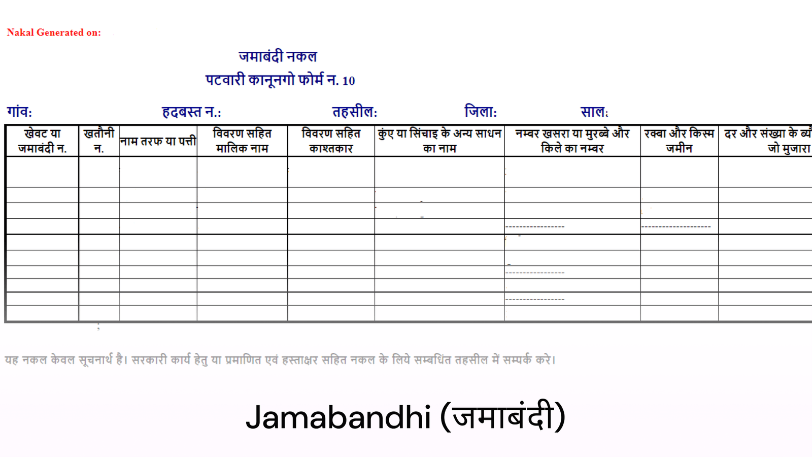 Indian Property Documents - Landeed