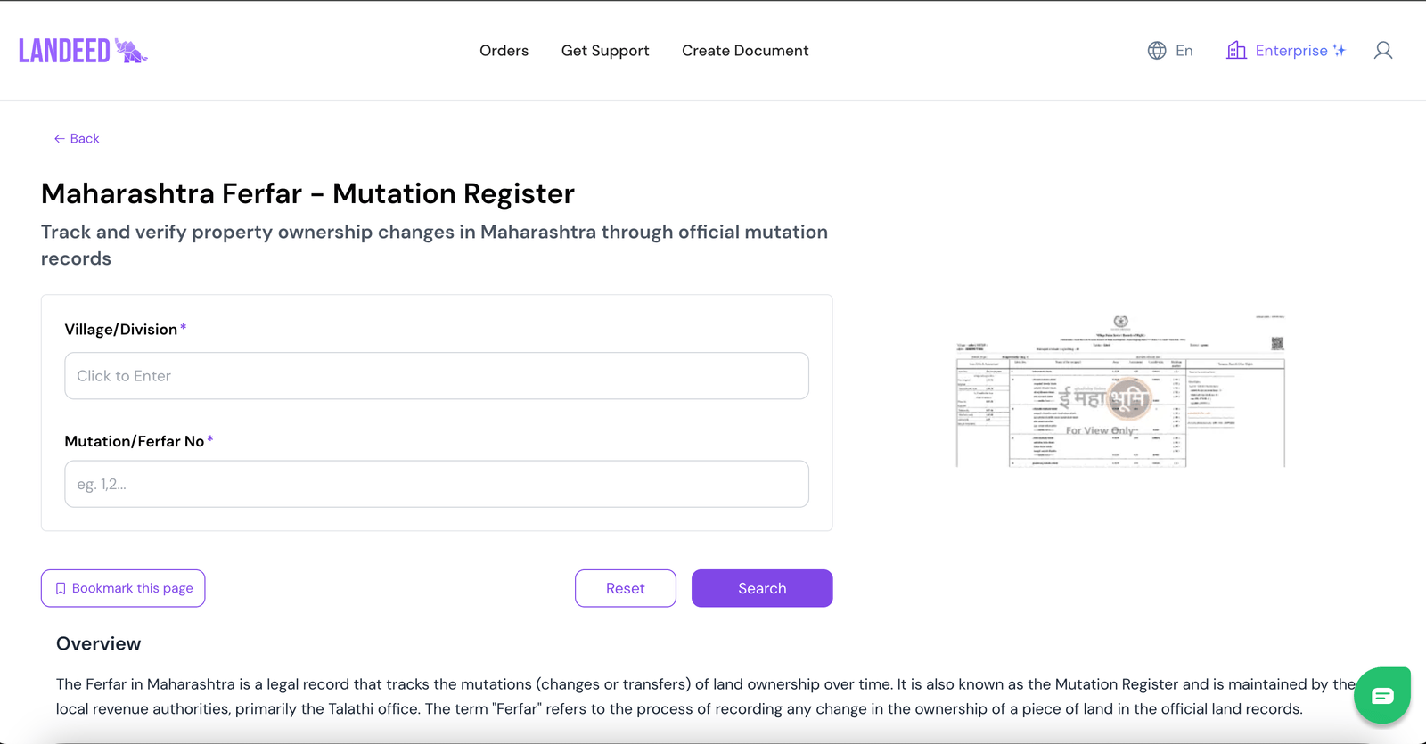 Maharashtra Ferfar: A Complete Guide to Land Mutation Records and Easy ...