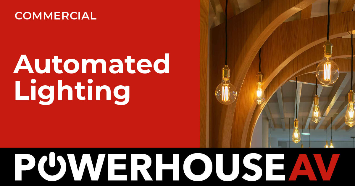 Smart Commercial Lighting Control Systems | PowerhouseAV
