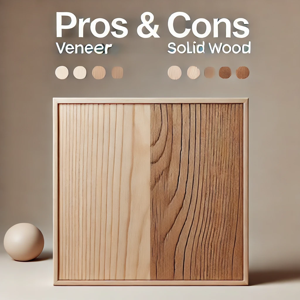 Wood Veneer vs Solid Wood: Key Differences, Pros, and Cons