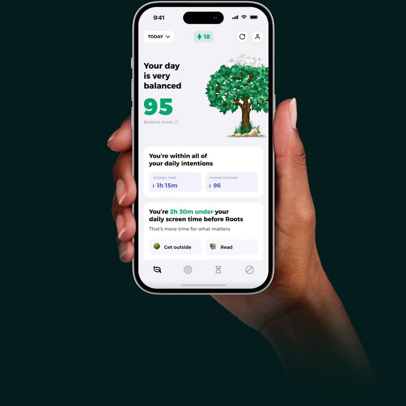 Roots - Scroll less, Live more