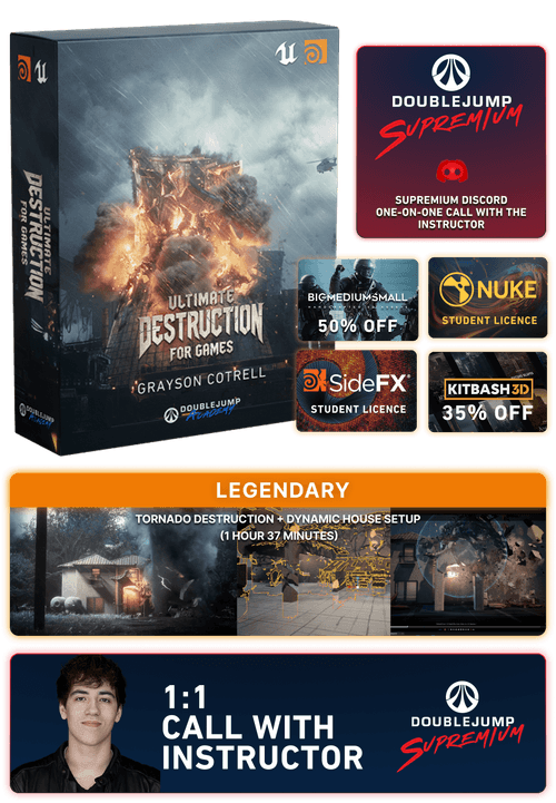 DOUBLEJUMP ACADEMY // Game Destruction in Unreal Engine: From Theory to ...