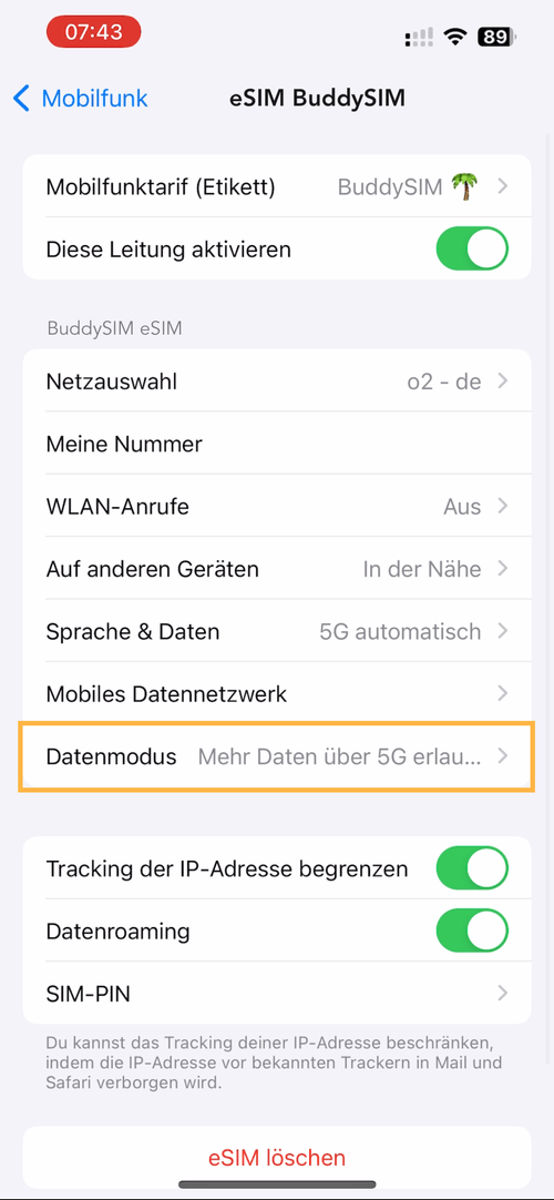 Wie aktiviere ich eine eSIM auf dem Samsung Galaxy S24?
