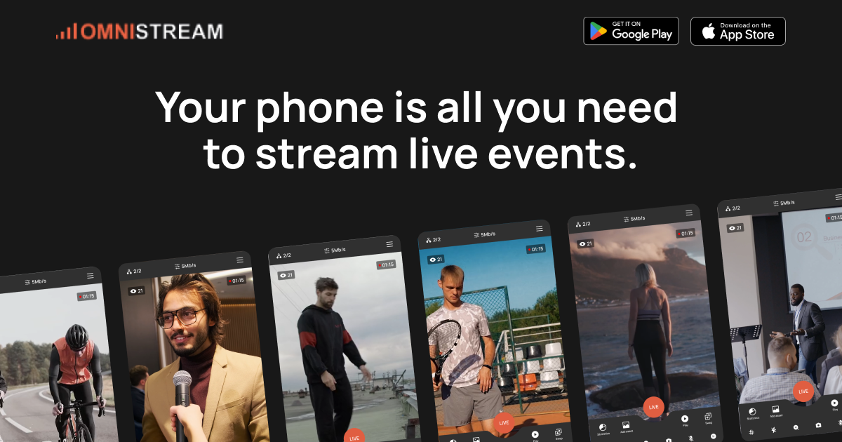 Transform Your Phone into a Broadcasting Studio with This App - Omnistream