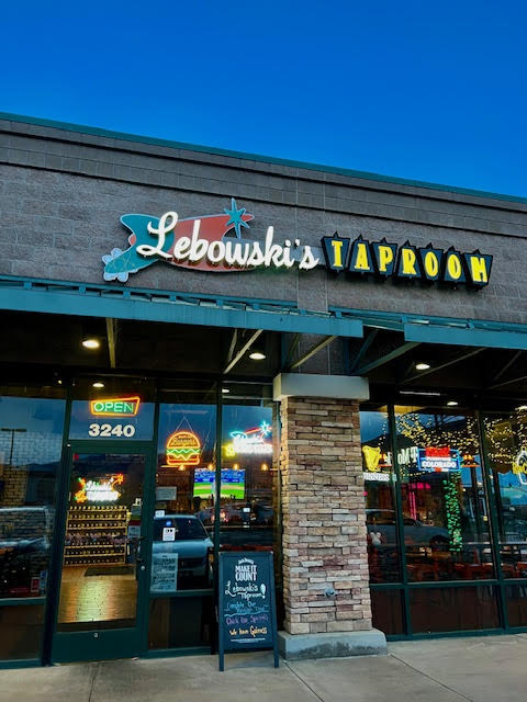 Local craft beer and grub at the Big Lebowski themed Colorado Taproom