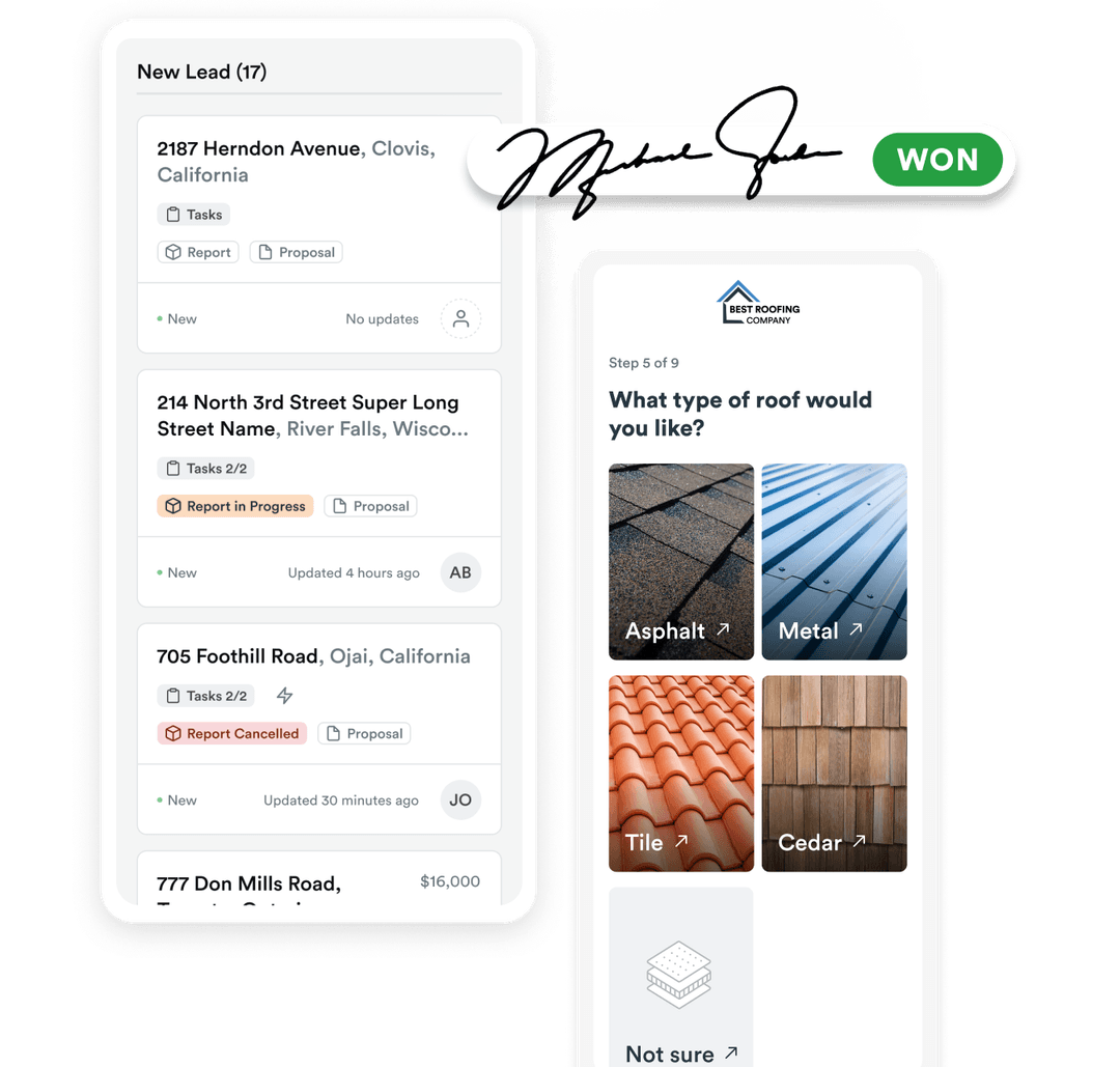 Instant Roof Estimate Software | Roofr