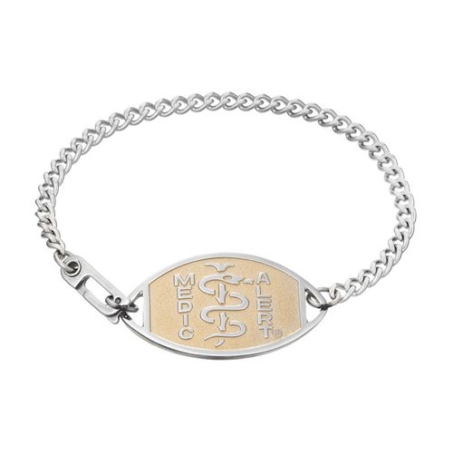 Small Resin Coated Logo Bracelet | MedicAlert® Foundation New Zealand