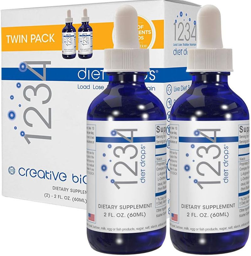 Creative-Bioscience-1234-Diet-Drops (3 Bottle) | Creative Bioscience