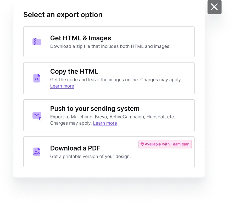 Free Drag & Drop HTML Email Template Builder | Beefree