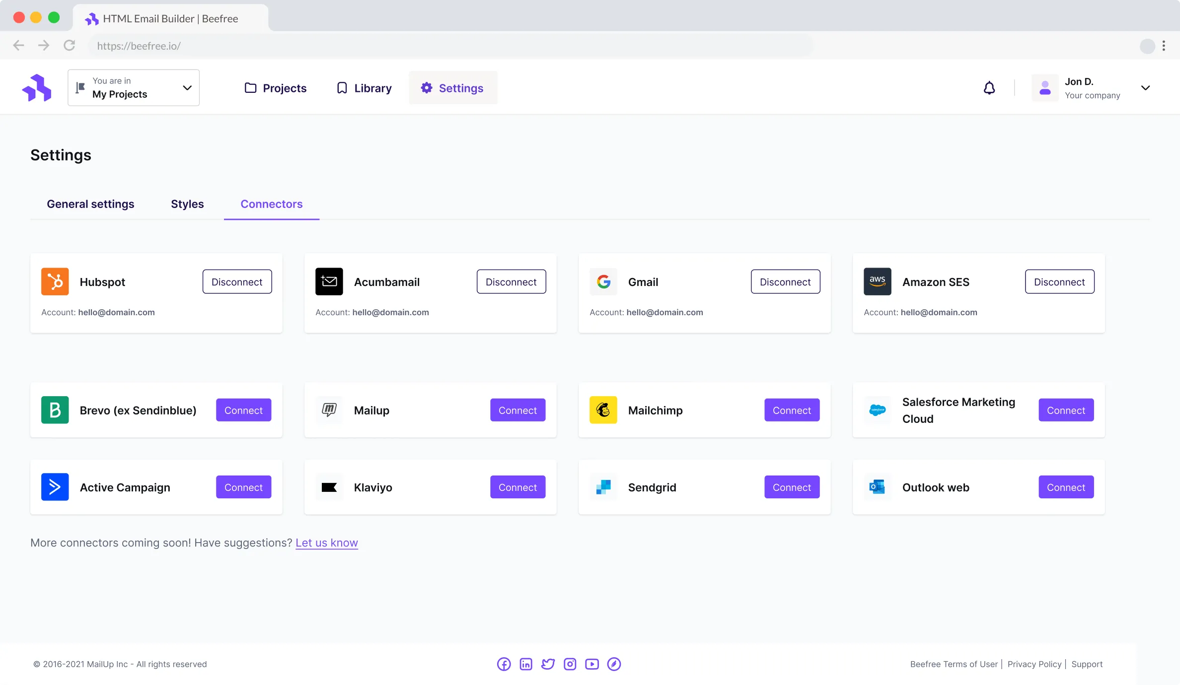 Free Drag & Drop HTML Email Template Builder | Beefree