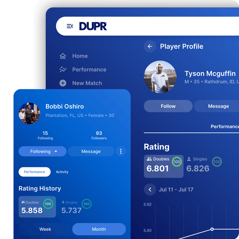 DUPR - The World's Most Accurate Pickleball Rating