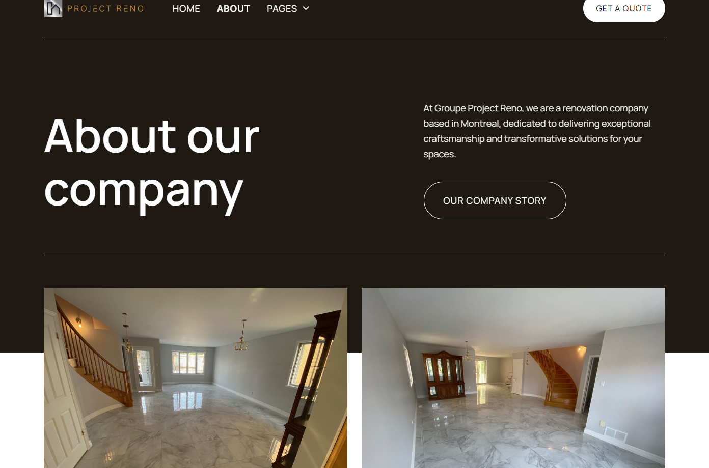 About | Groupe Project Reno