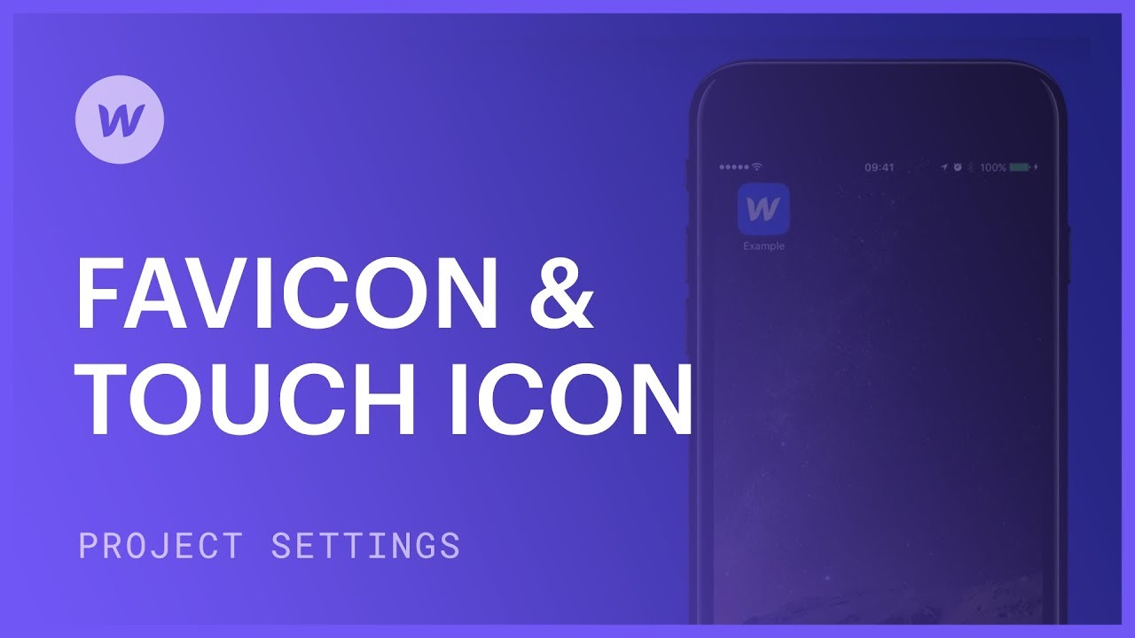 Favicons and touch icons - Webflow University
