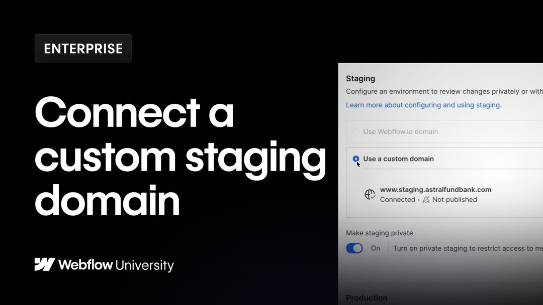 Learn web design with free video courses and tutorials | Webflow University