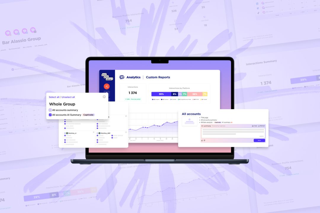 Your data, your way: Introducing Custom Reports