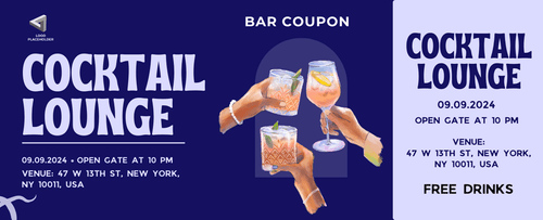 Free Drink Ticket Templates: Organize Your Bar Service