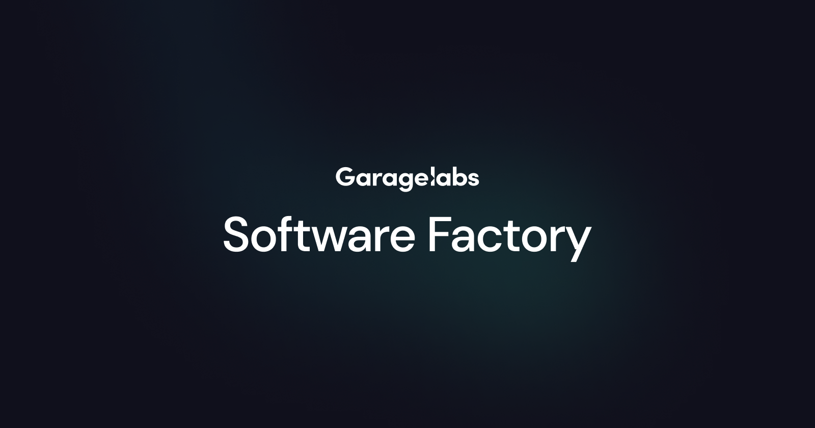 Servicio de Software Factory | Garage Labs