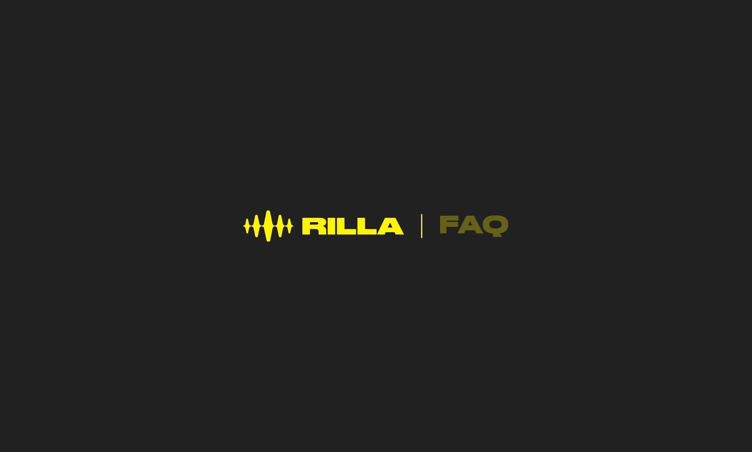Faq Rilla