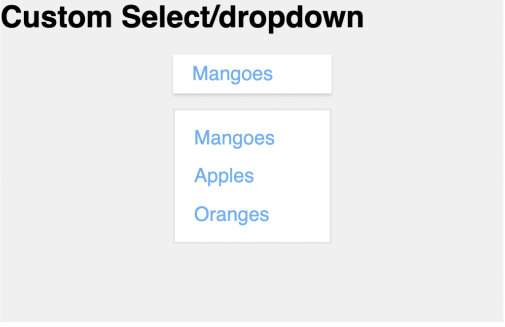 ReactJS: Creating a Custom Select/Dropdown | | Andela