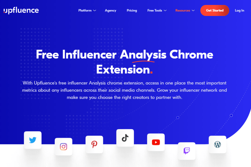 Upfluence Influencer Analytics Chrome Extension: Features, Review ...