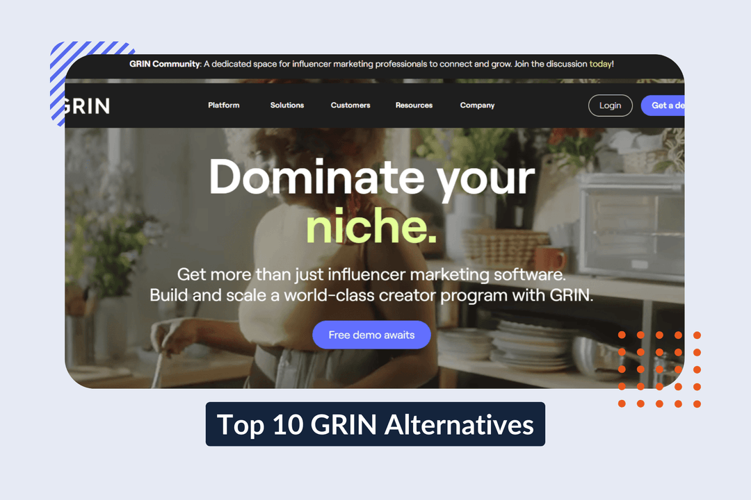 Top 10 GRIN Alternatives: Features, Pricing, and Review [Updated 2025]
