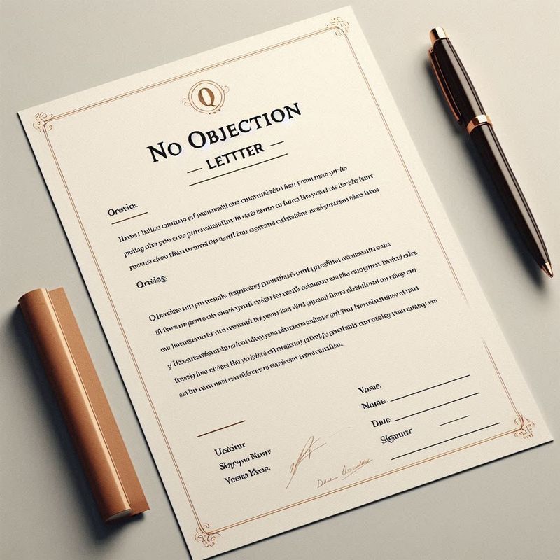 No Objection Letter Template: Get Yours Approved Quickly & Easily