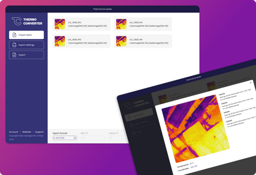 ThermoConverter | Converting radiometric data made easy