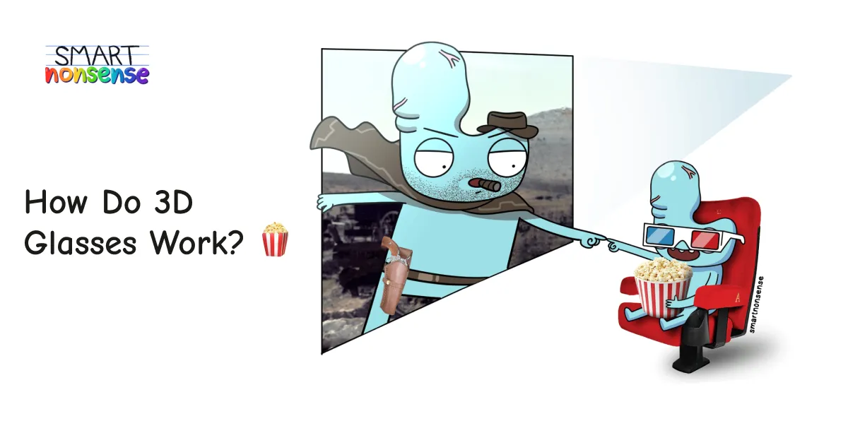 How Do 3D Glasses Work? 🍿