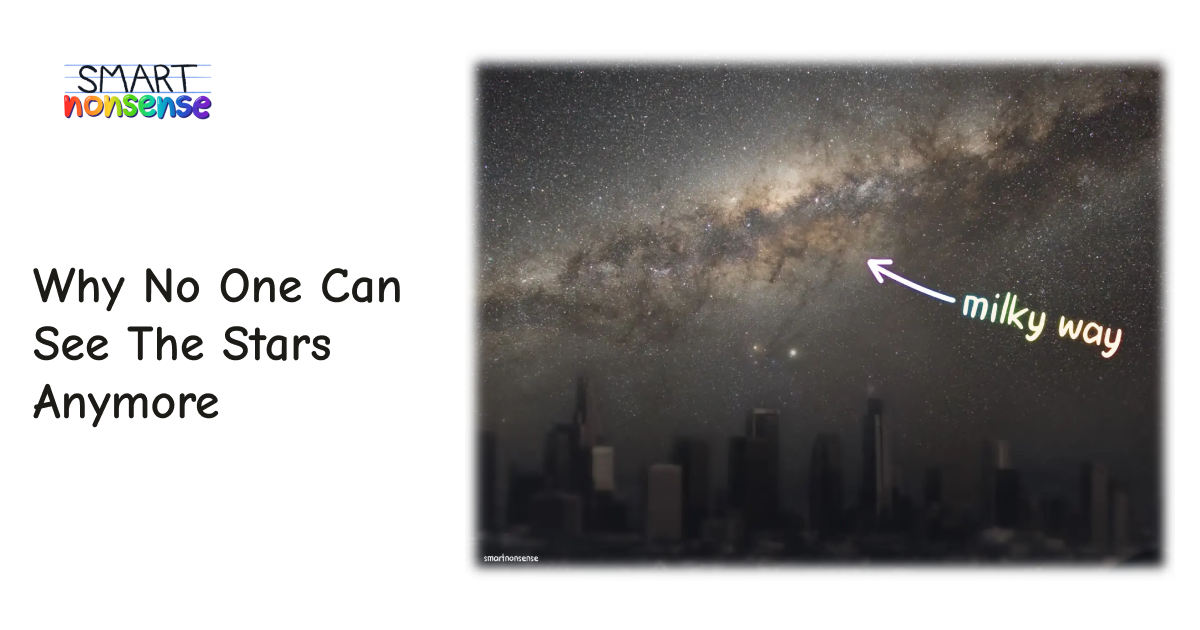 Why No One Can See The Stars Anymore