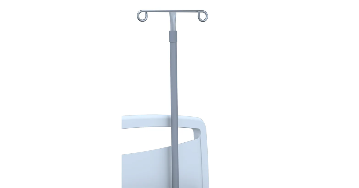 IV Pole | Hospital IV Drip Pole | Proxima Bed Accessories