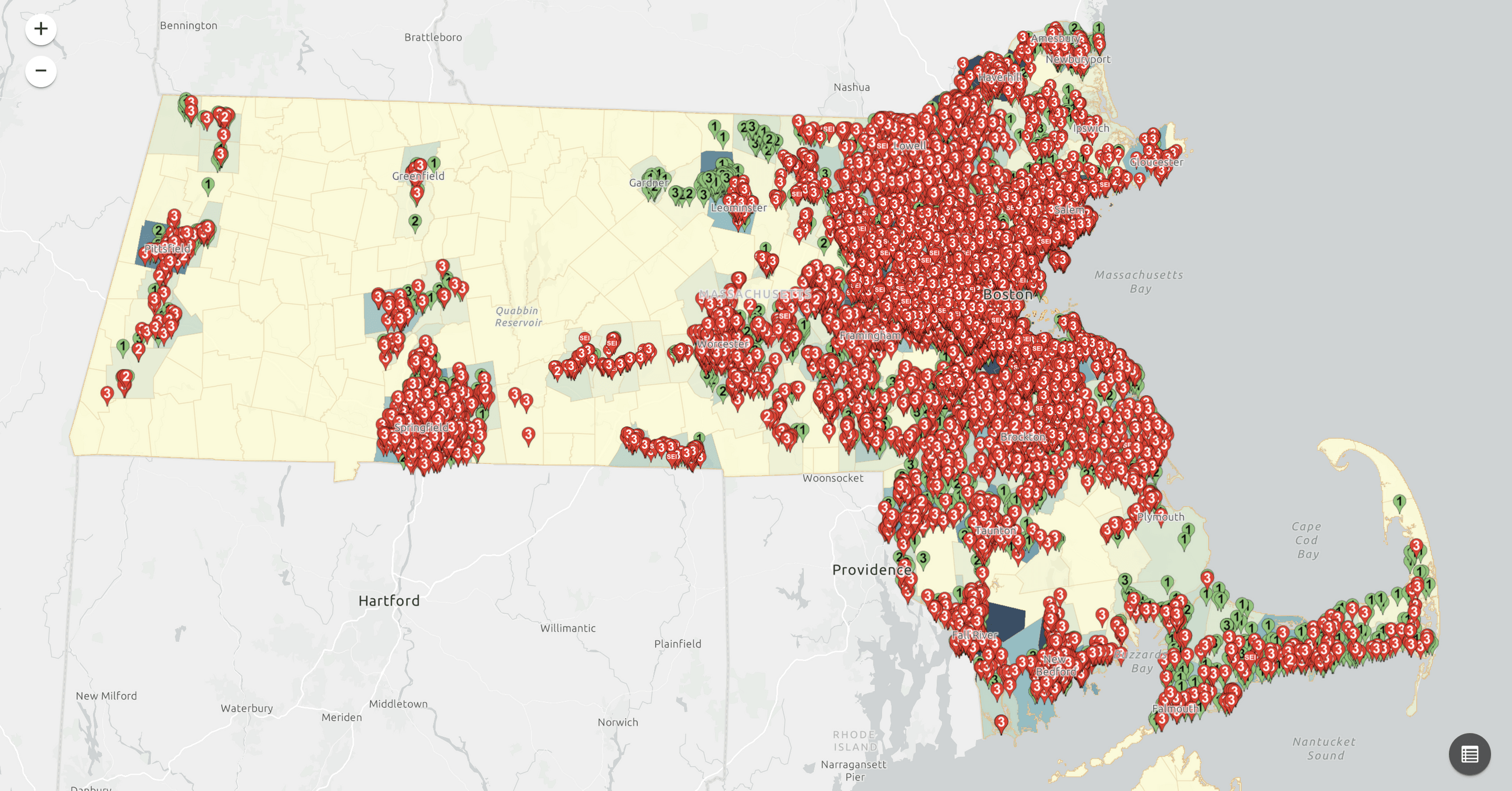 HEET Gas Leak Maps