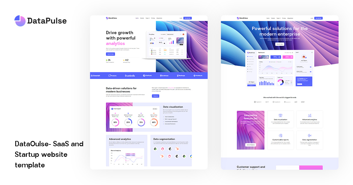 DataPulse - Webflow Ecommerce website template