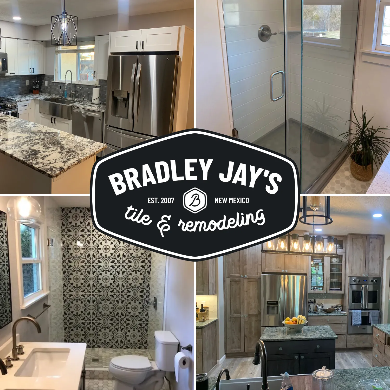 Project Gallery | Bradley Jay's Tile & Remodeling | Custom bathroom and ...